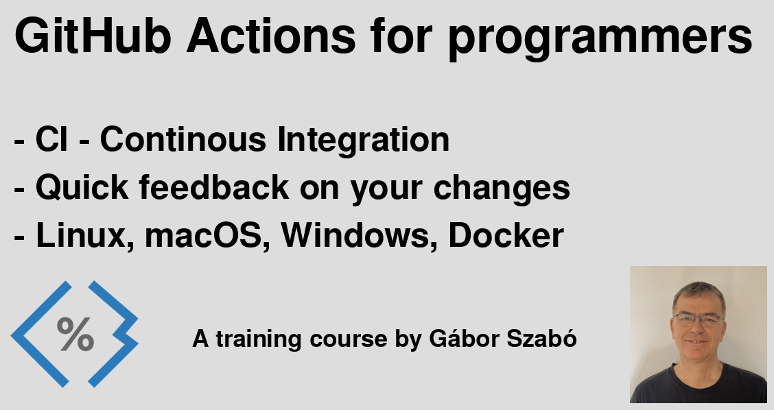 Github Actions For Programmers